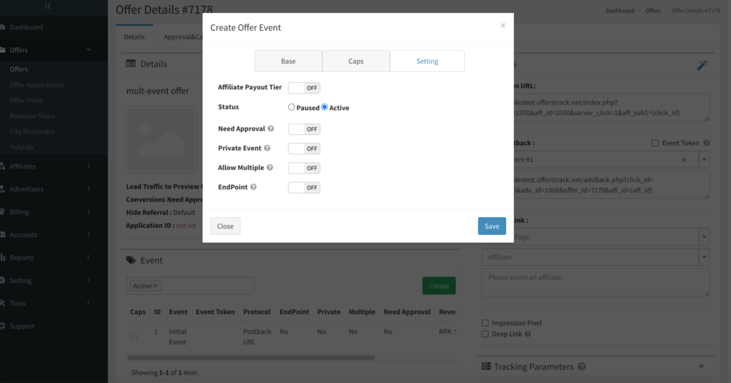 How to Create a Multi-Event Offer? | Help Center